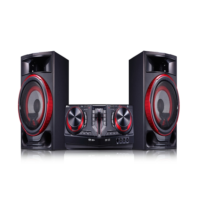Mini System LG CJ87 XBoom Dual USB Multi Bluetooth - 1800W - Lg