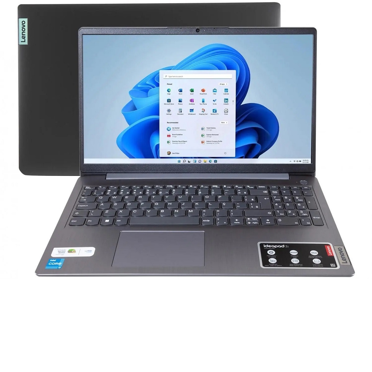 Notebook Lenovo Ideapad 3i Intel Core I3 11 Gera o 4GB RAM 256GB Notebook Lenovo Ideapad 3i Intel Core I3 11 Gera o 4GB RAM 256GB