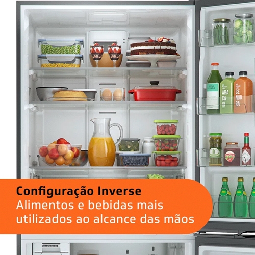 Geladeira Brastemp Frost Free Inverse 588 litros com Smart Bar BRE85AK - Brastemp