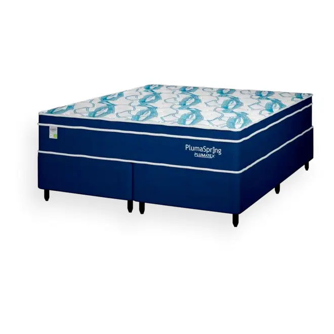 Box Plumatex Pluma Spring Blue 193X203 - Plumatex