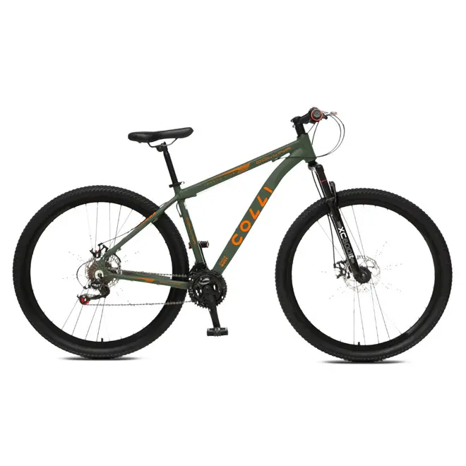 Bicicleta Colli Collina Aro 29 Freio a Disco Verde Militar - Colli